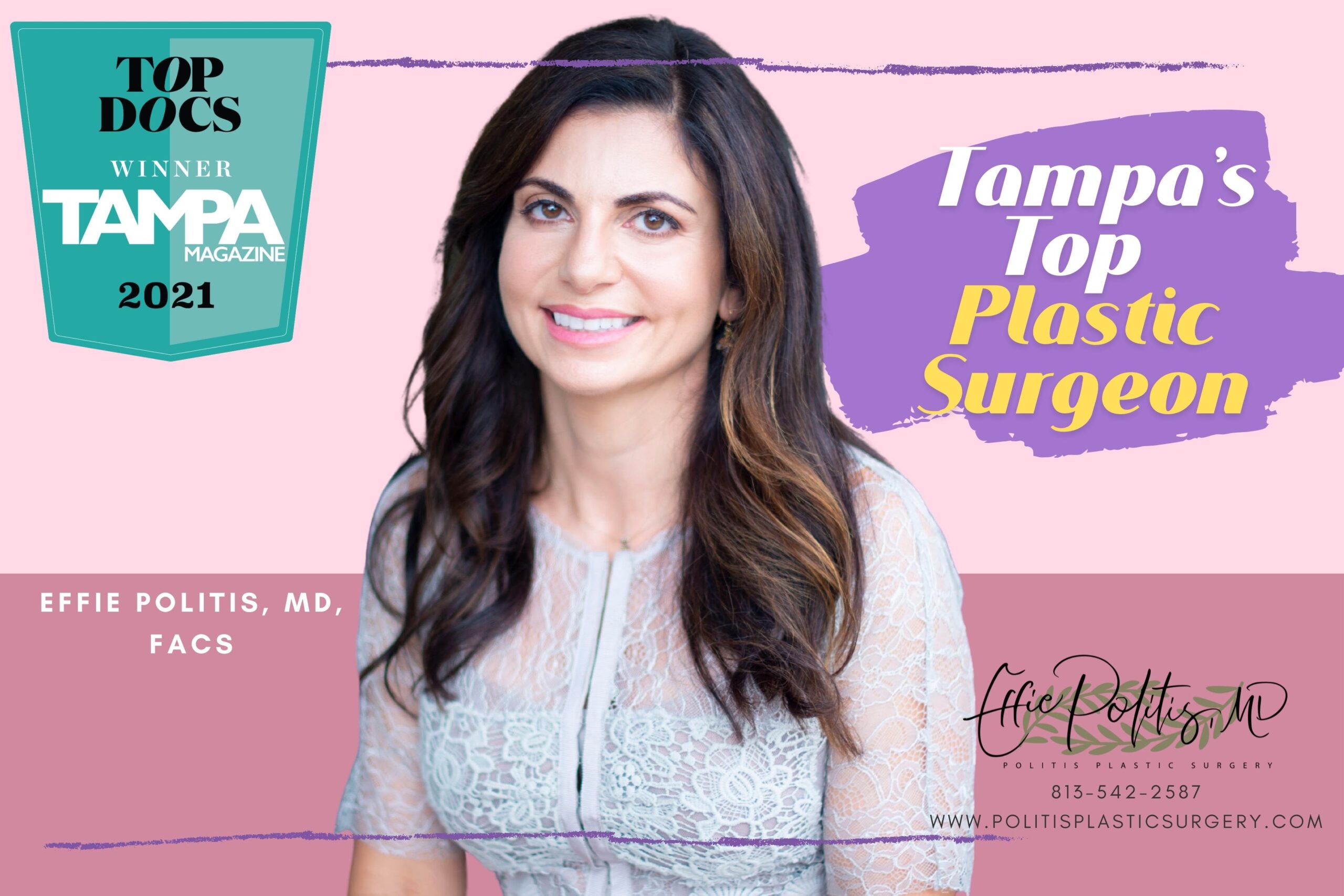 Dr. Effie Politis Named to Tampa Magazines’ 2022 Top Doctors List ...